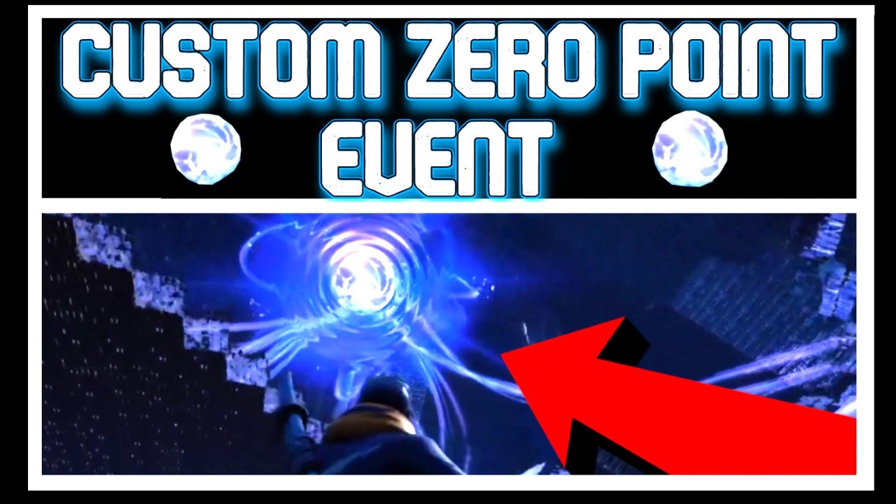 I MADE A ZERO POINT EVENT (FORTNITE ZERO POINT EVENT ) - YouTube