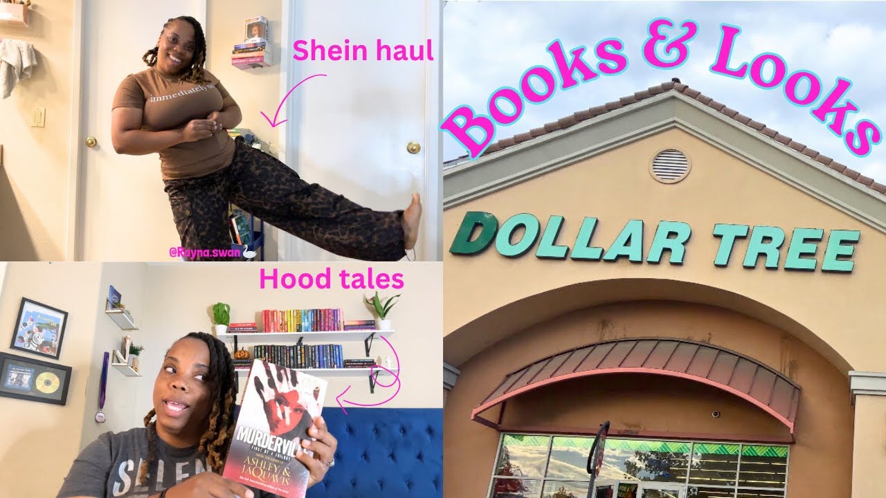 New Books + SHEIN Looks | Try-on Haul 📚 🍂 - YouTube