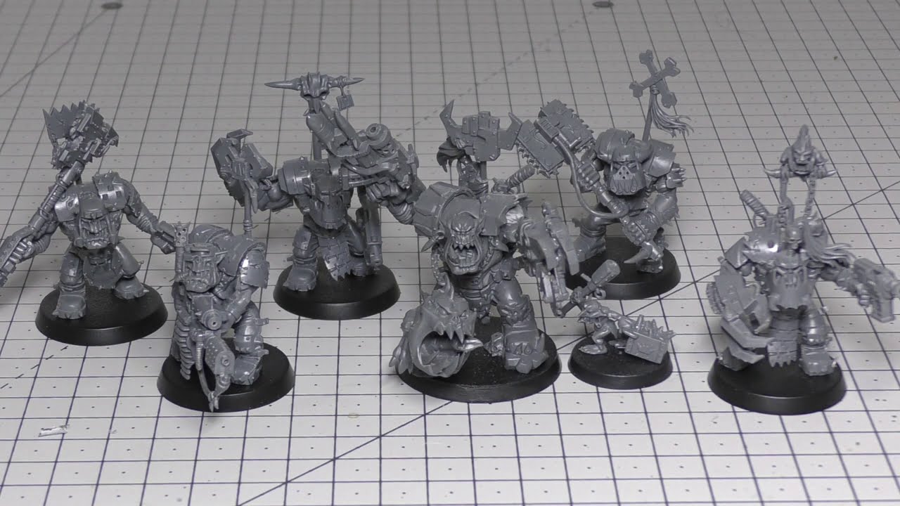 ORKS - NOBZ - Review (WH40K) - YouTube