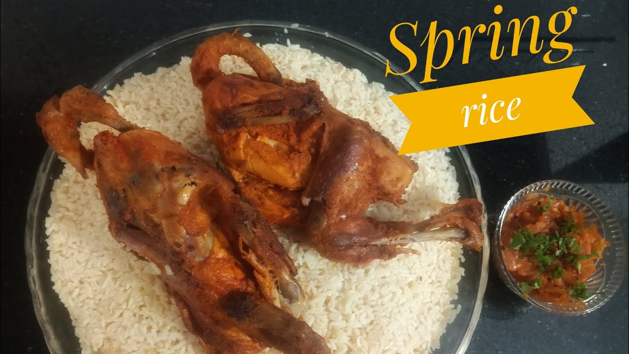 spring rice. easy and tasty - YouTube