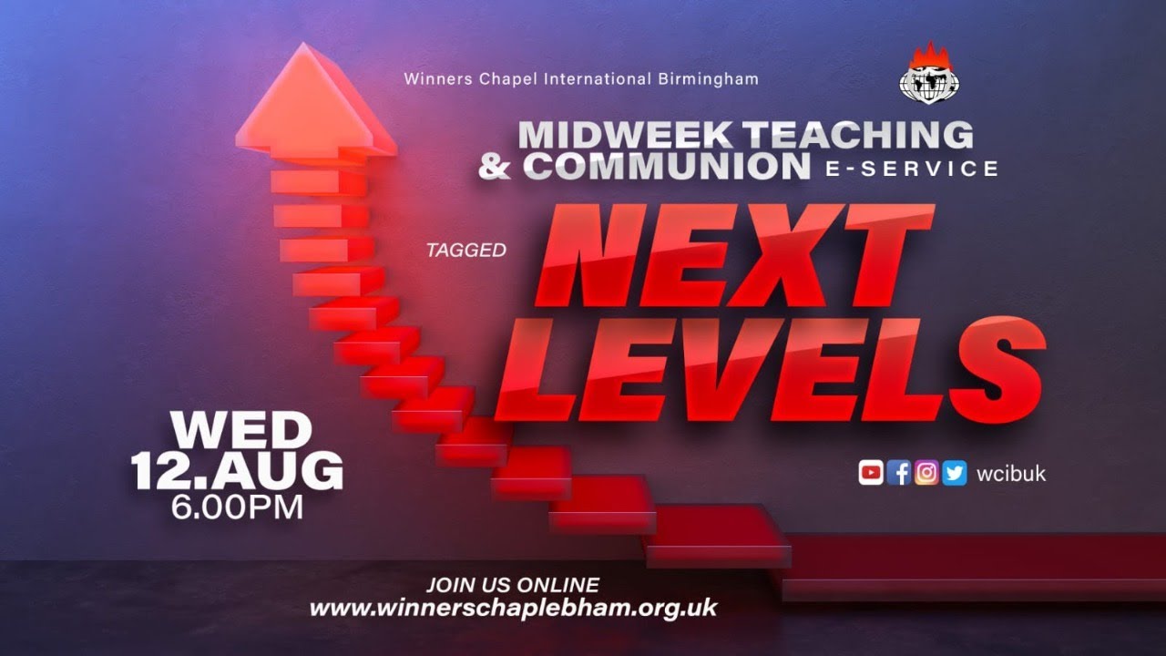 MID-WEEK COMMUNION SERVICE | 12-08-20 | Winners Chapel Birmingham UK ...