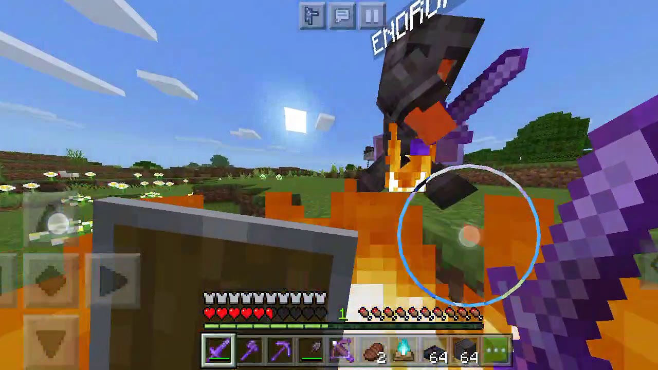 NEW NETHERITE UPDATE IN MiNECRAFT PICKET EDITION - YouTube