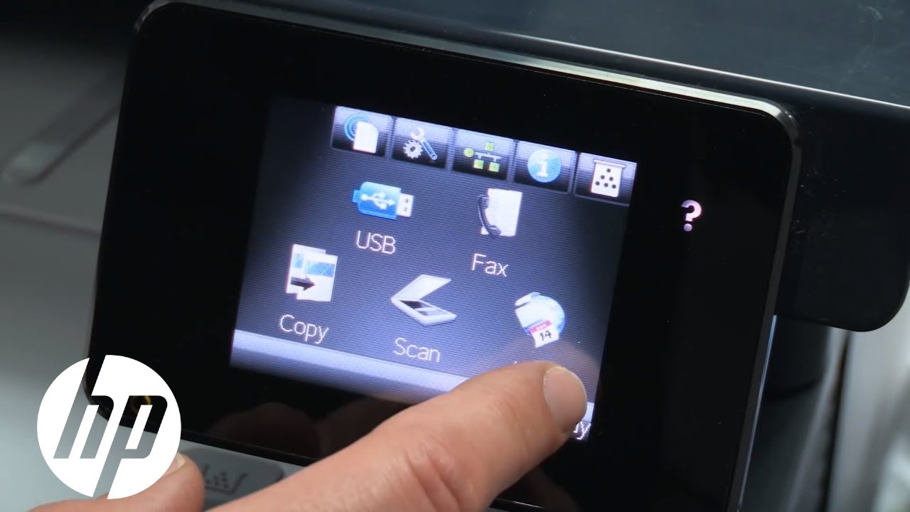 Color Touchscreen and Business Apps | HP - YouTube