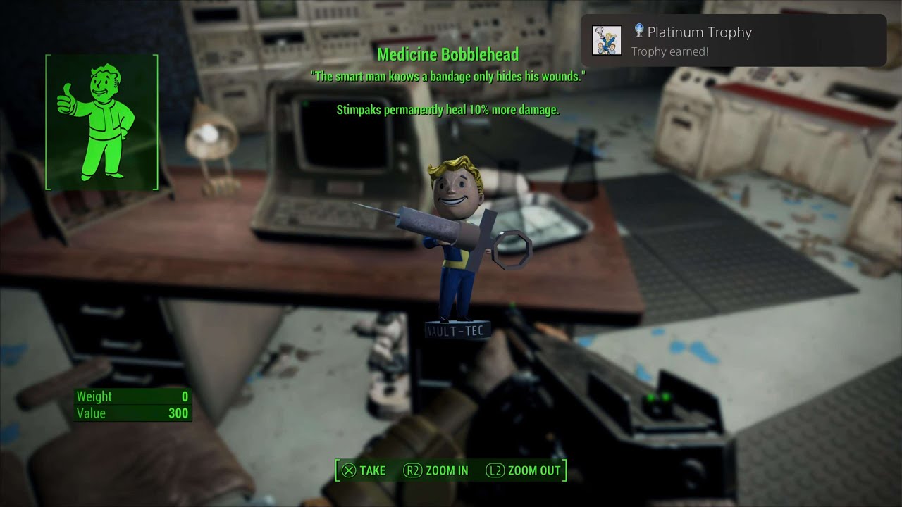 Fallout 4 Platinum Trophy Compilation - YouTube