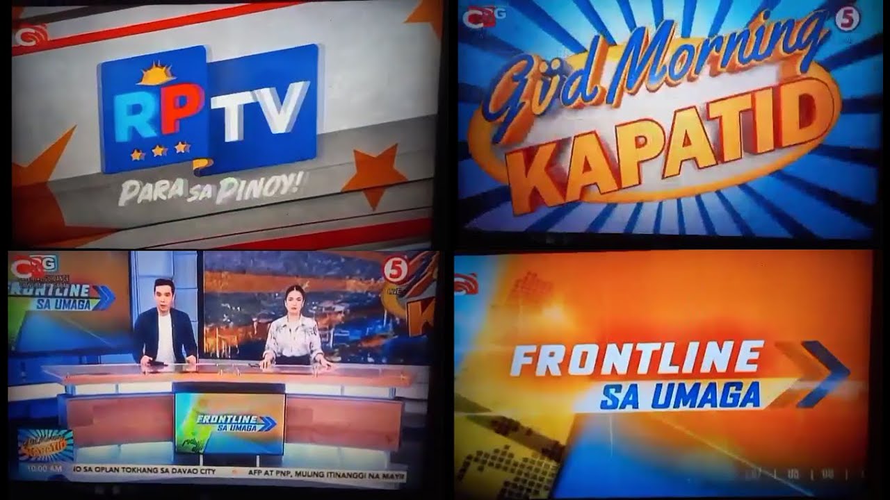 RPTV Station ID + Good Morning Kapatid / Frontline Pilipinas sa Umaga ...