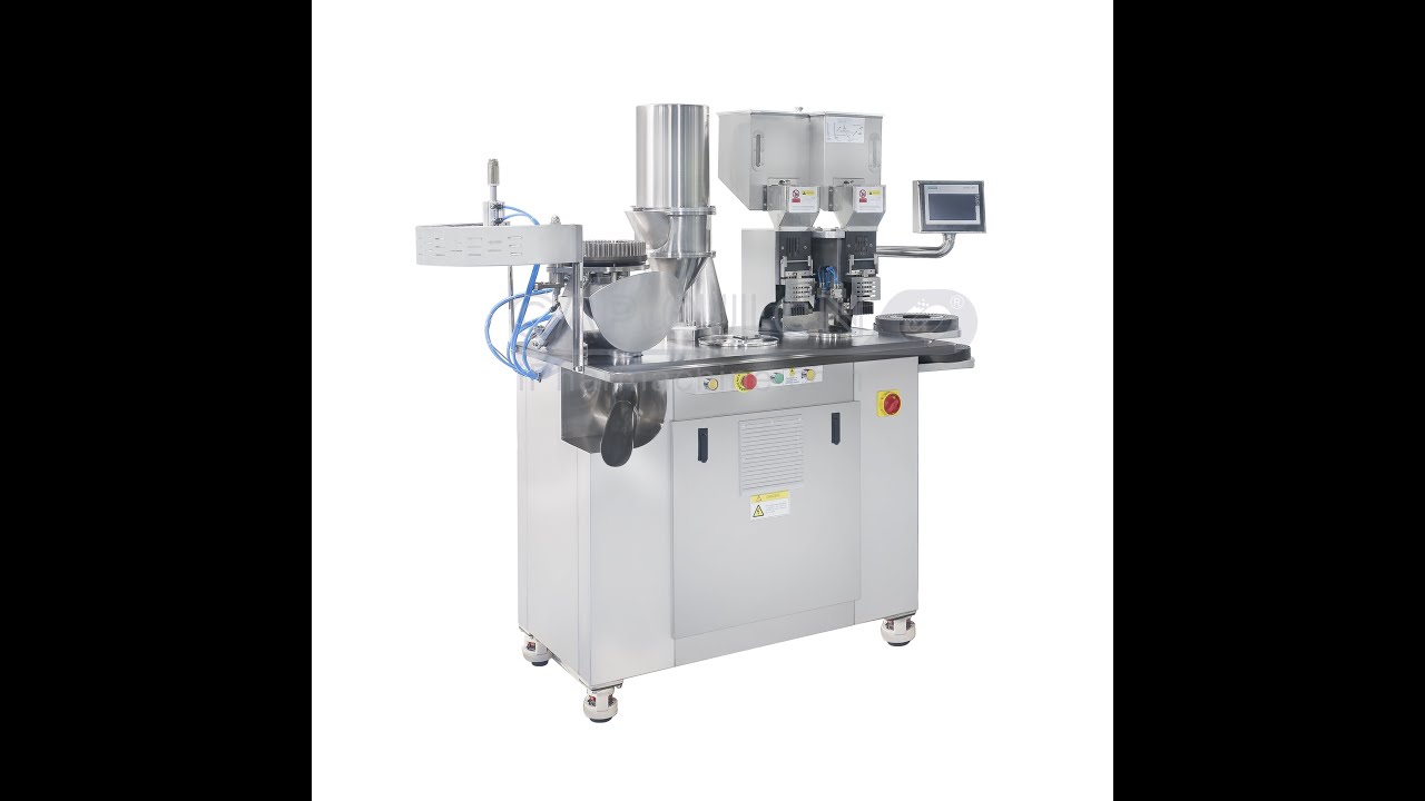 Upgraded JTJ-V Pro---- Semi-auto Capsule Filling Machine - YouTube