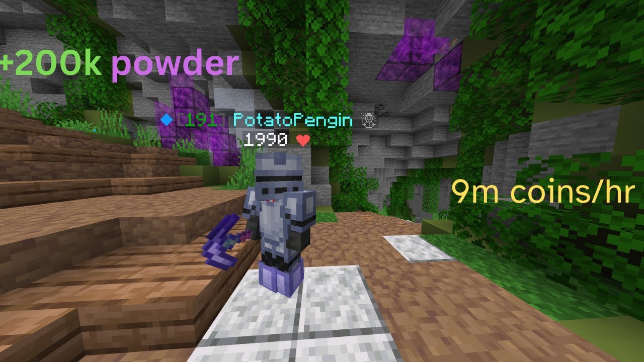 Powder mining guide (scuffed) | Hypixel Skyblock - YouTube