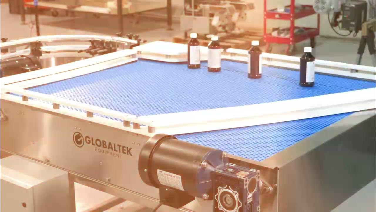 GLOBALTEK® Bi-Directional Accumulation Buffer Table - YouTube