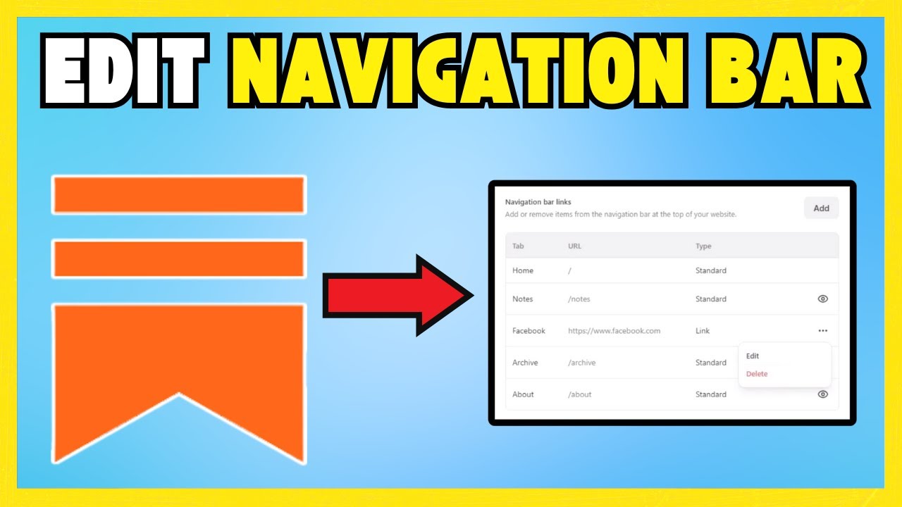 How To Edit The Navigation Bar On Substack [QUICK GUIDE] - YouTube