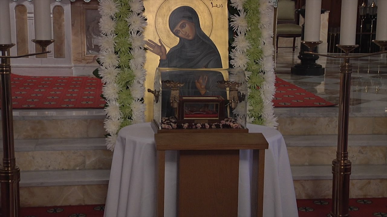 Saint Rafqa's Relics Visits U.S. for First Time - YouTube