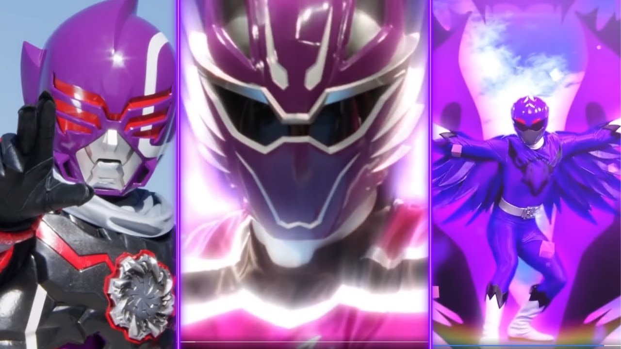 Super Sentai All Violet Rangers - YouTube