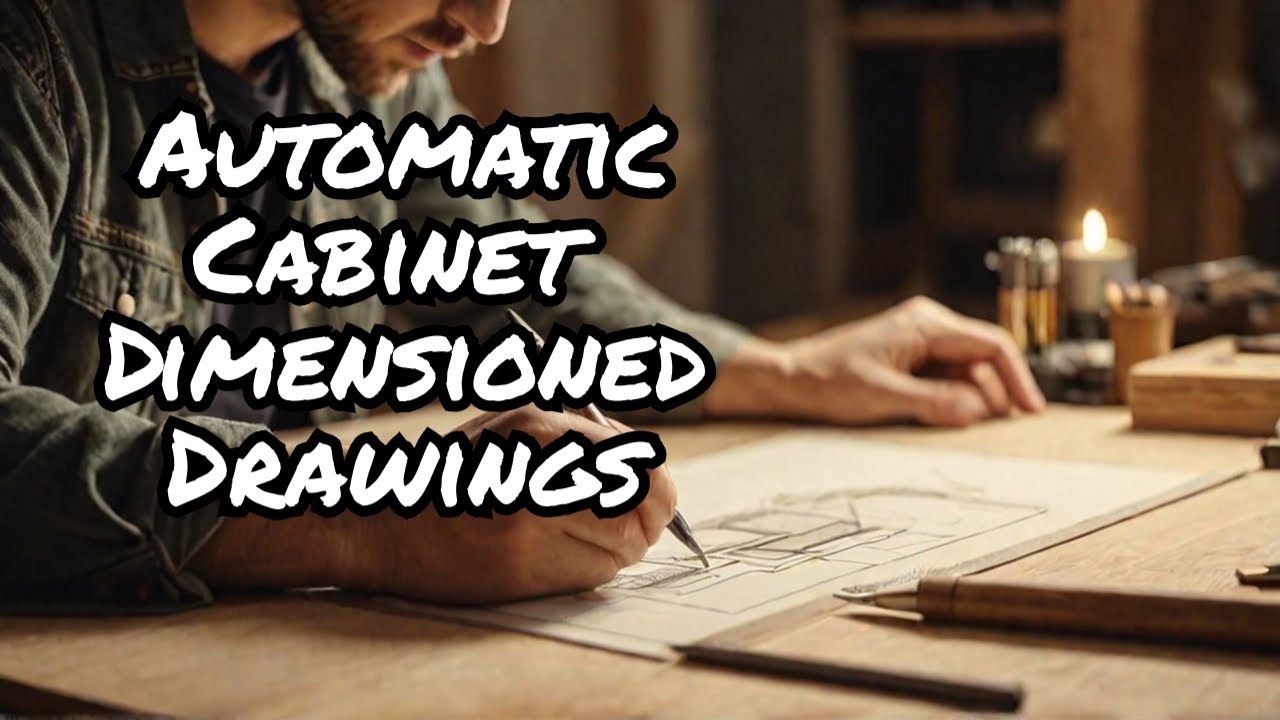 Don't wait - Cabinet-making software automates your shop drawings - YouTube