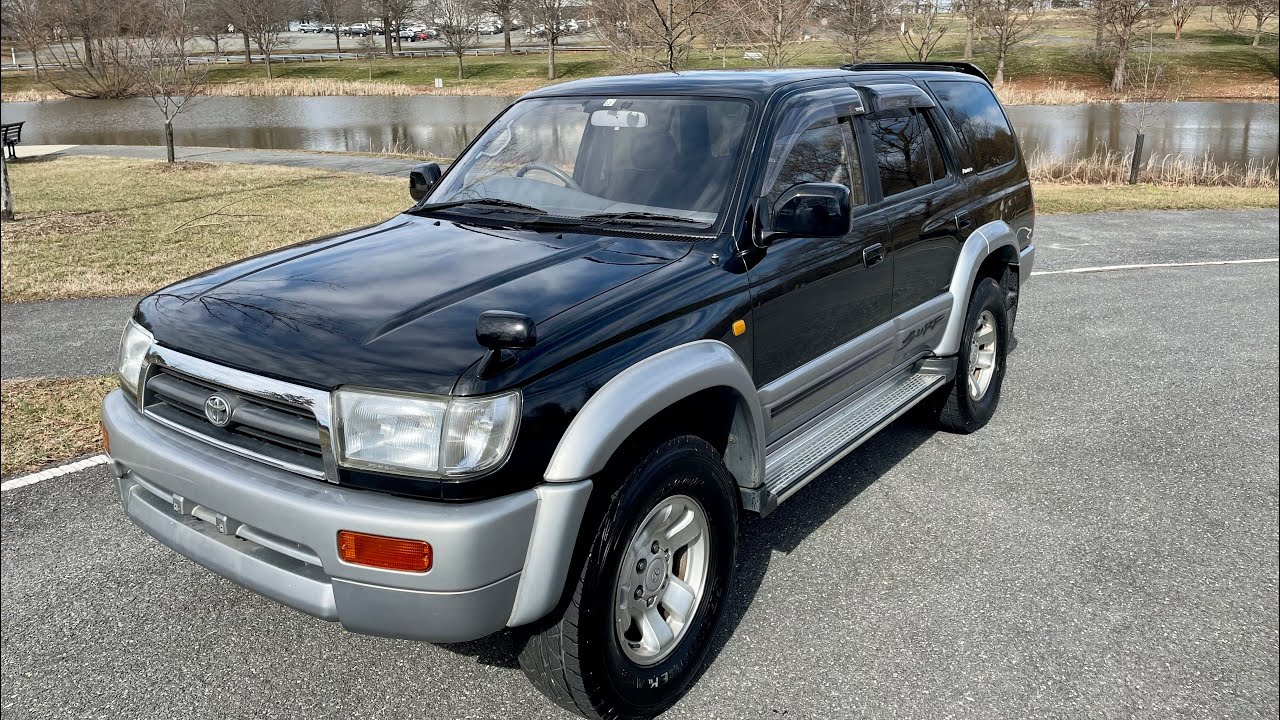 1997 TOYOTA HILUX SURF RZN185 SSR-X LIMITED - JDM - Exterior - YouTube
