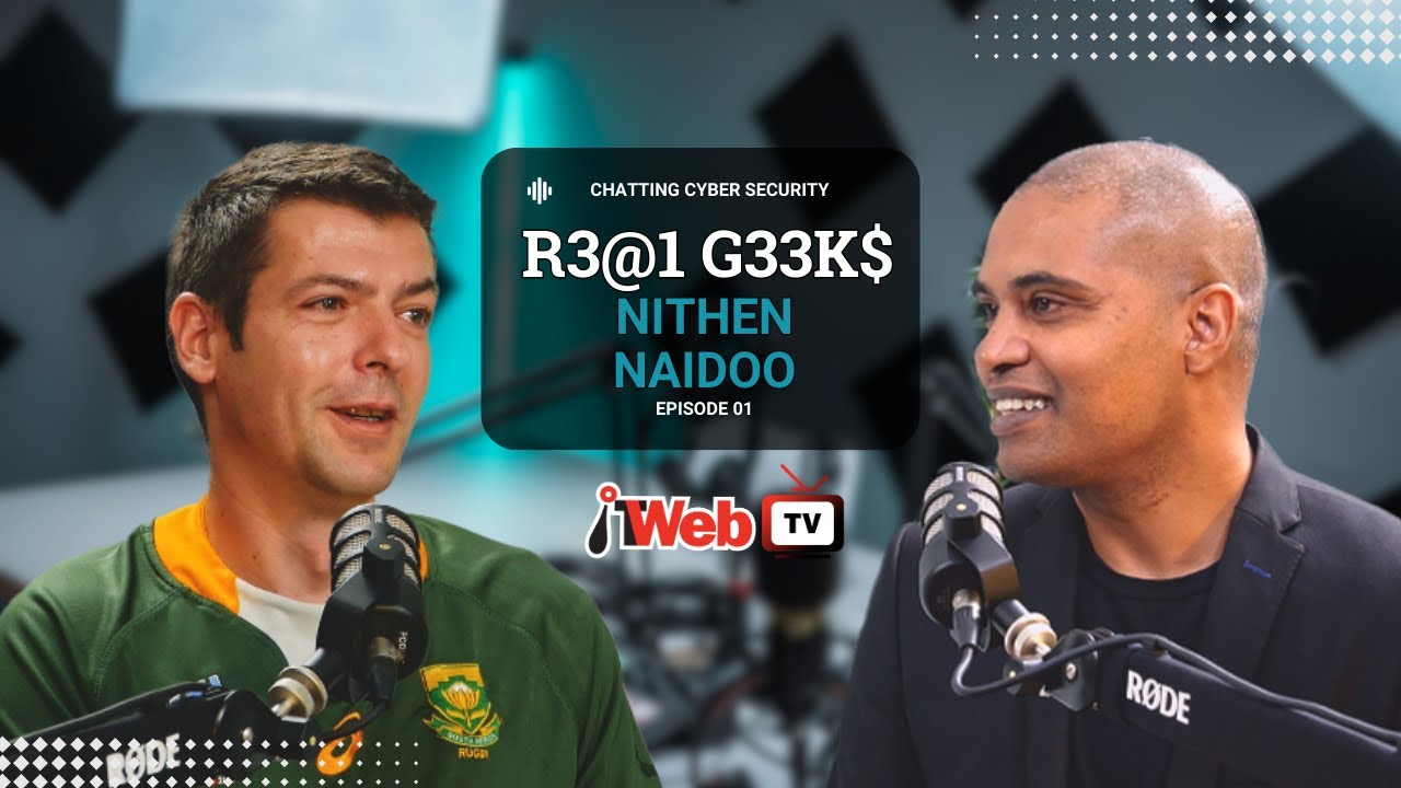Nithen Naidoo, CEO, Snode Technologies - R3@1 G33k$ #1 - YouTube