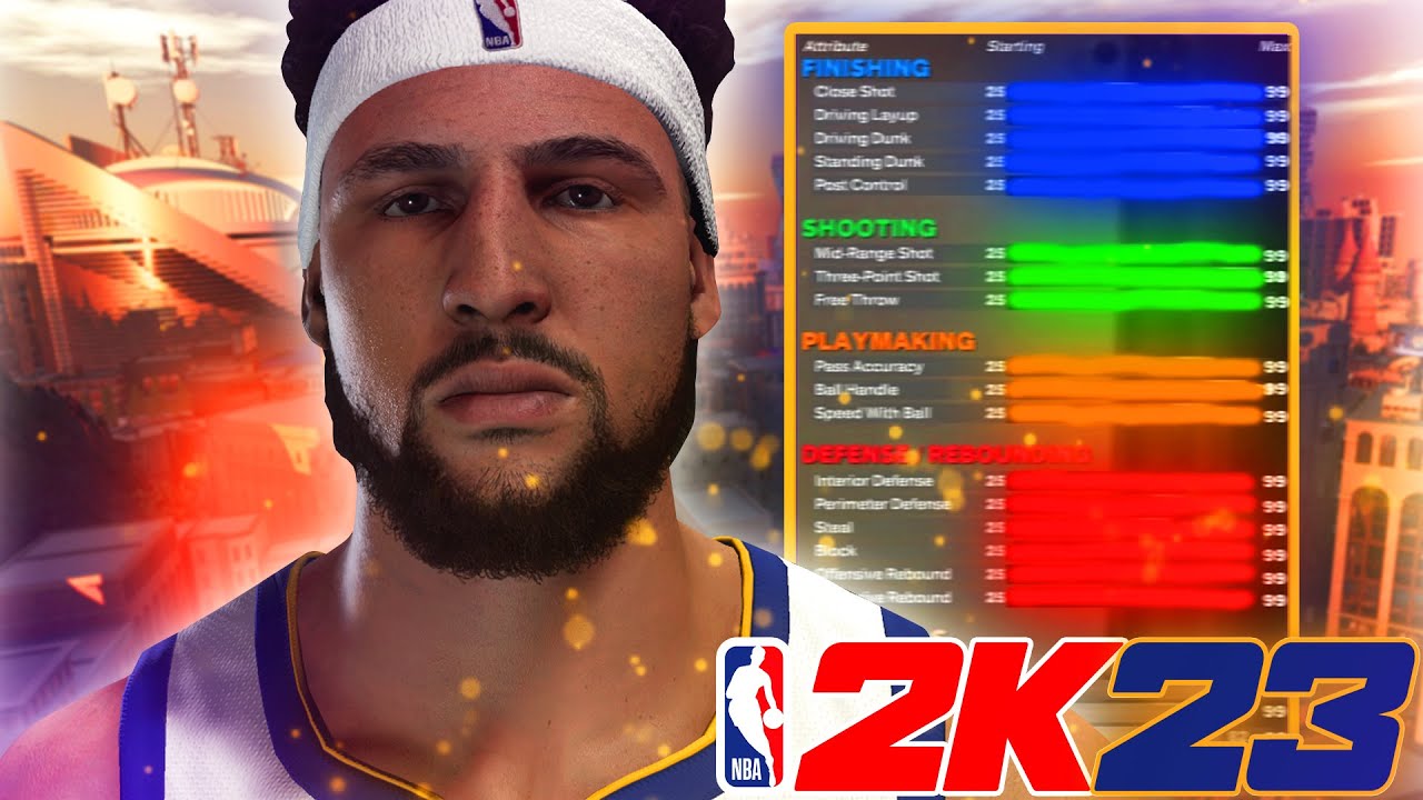 NBA 2K23 *PRIME* KLAY THOMPSON BUILD | DOMINANT 2-WAY SHARPSHOOTER SG ...