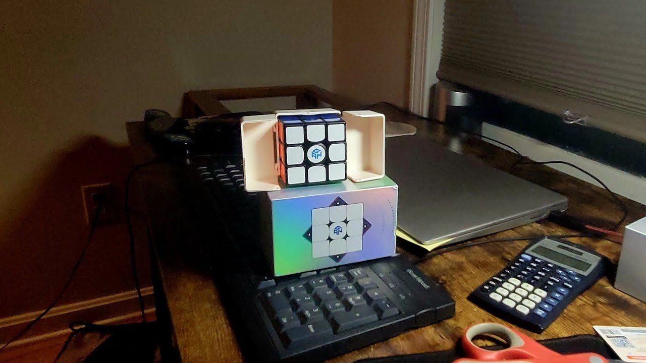 IM BACK! Stickered Gan 11 m pro Unboxing and First Turns! - YouTube