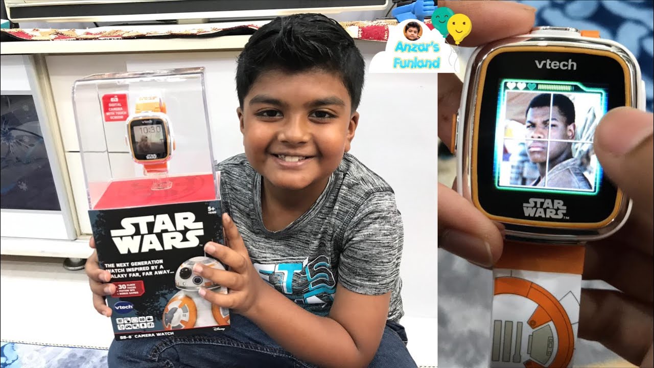 Unboxing Star Wars BB-8 Vtech Touchscreen SmartWatch For Kids | Games ...