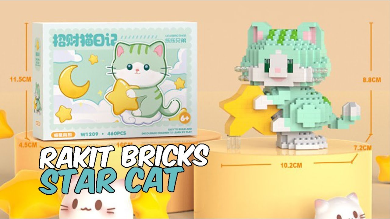 RAKIT BRICKS STAR CAT (FULL VIDEO TANPA SPEED UP) - YouTube