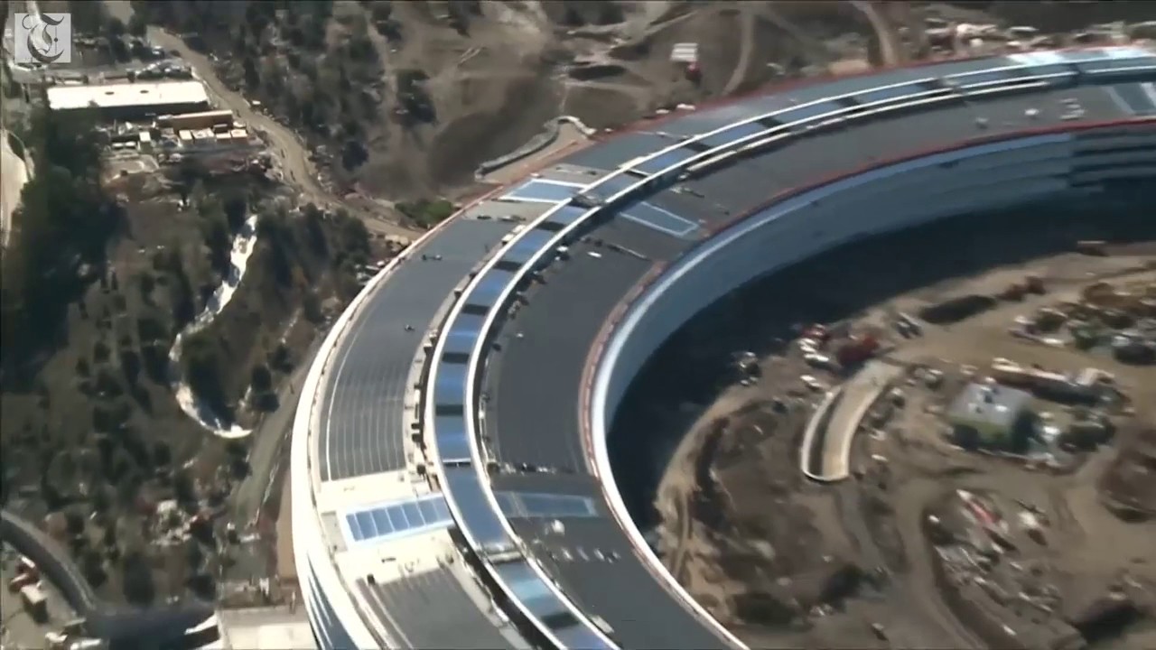 Inside Apple’s new ‘spaceship’ HQ - YouTube