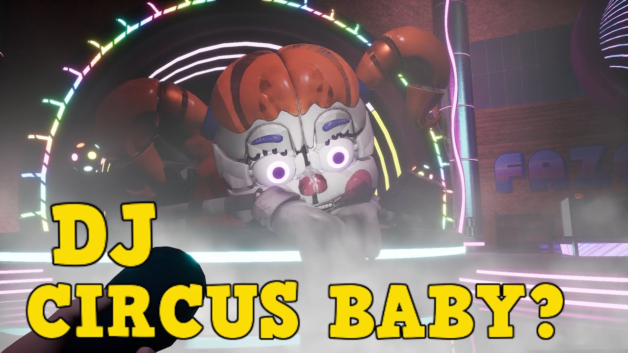 DJ CIRCUS BABY in SECURITY BREACH? | FNAF: Security Breach MOD ...
