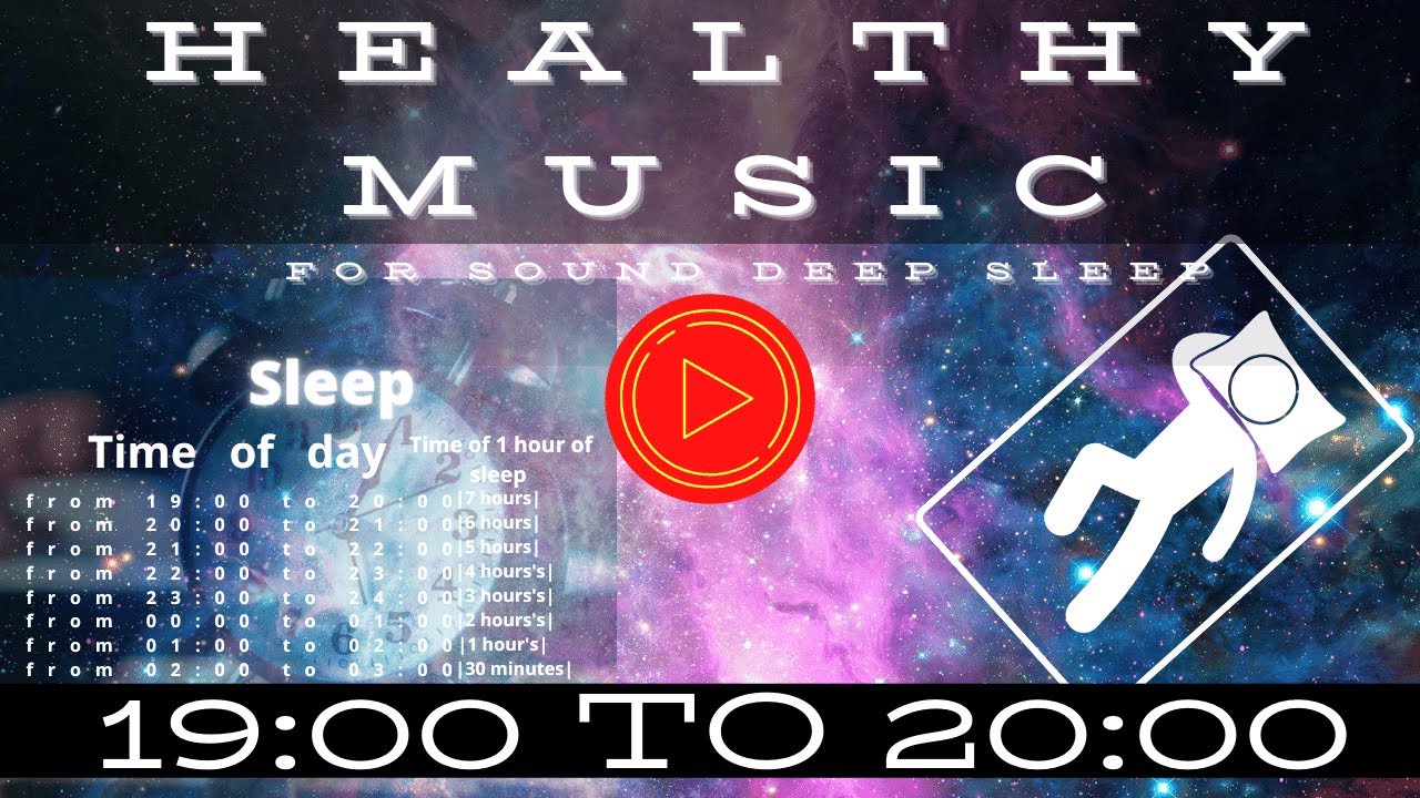 01. Healthy sound - deep's of night for sound deep sleep.Table sleep ...
