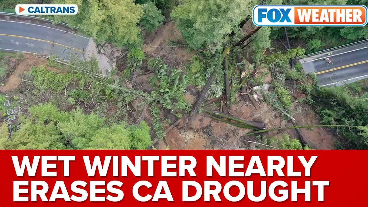 'Truly Incredible': Wet Winter Due To Atmospheric Rivers Nearly Erases ...