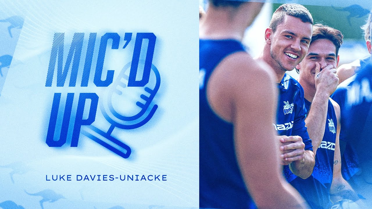 'George has slept in': Inside training with Luke Davies-Uniacke - YouTube