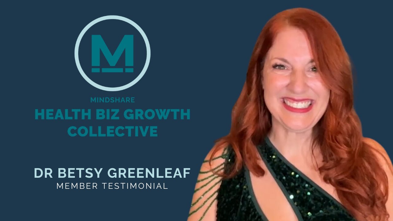 Transforming Lives: Dr. Betsy Greenleaf's Journey with Mindshare Summit - YouTube