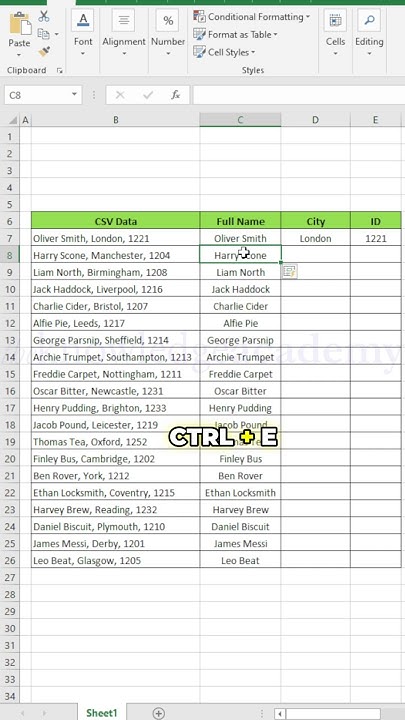 How to Clean CSV File in Excel | Excel Tips | Excel Tutorial - YouTube