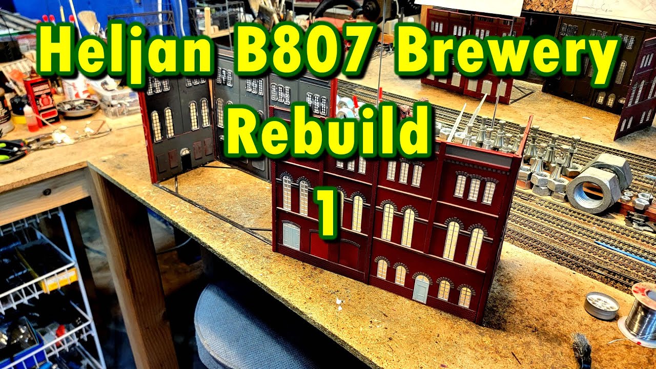 Heljan B807 Brewery rebuild part 1 - YouTube