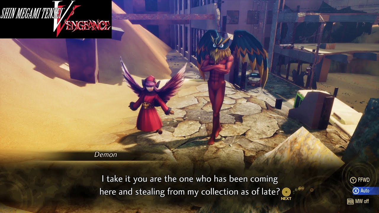 Shin Megami Tensei 5 Vengeance - Muu Shuwuu Quest - YouTube