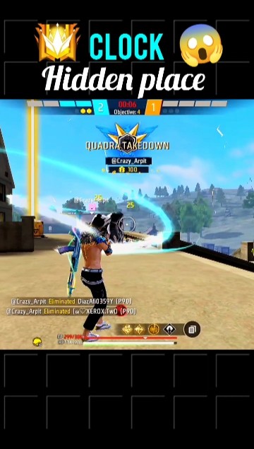 Clock Tower Hidden Place In Cs Rank😍 || Clock Tower Hidden Place😈😱 || # ...