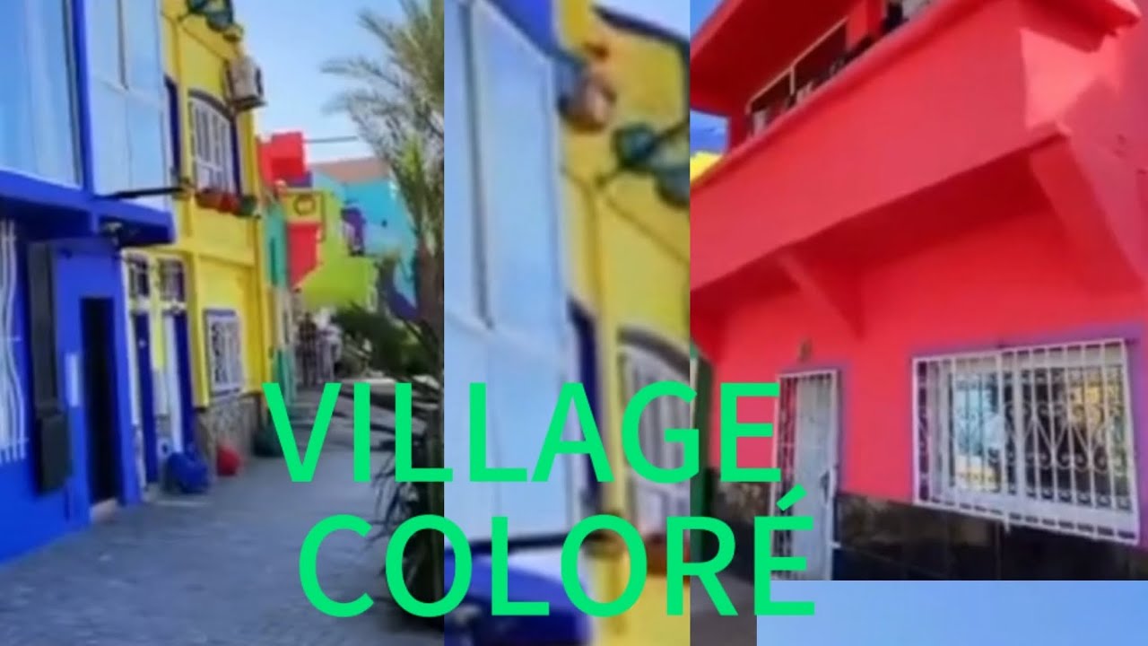 AGHROUD LE VILLAGE LE PLUS COLORÉ DU MAROC ET UNE BELLE PLAGE 💙💜💛💚🧡 ...