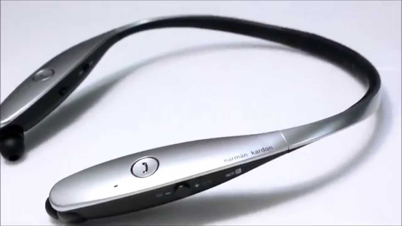 LG Bluetooth earphone HBS-900 - YouTube