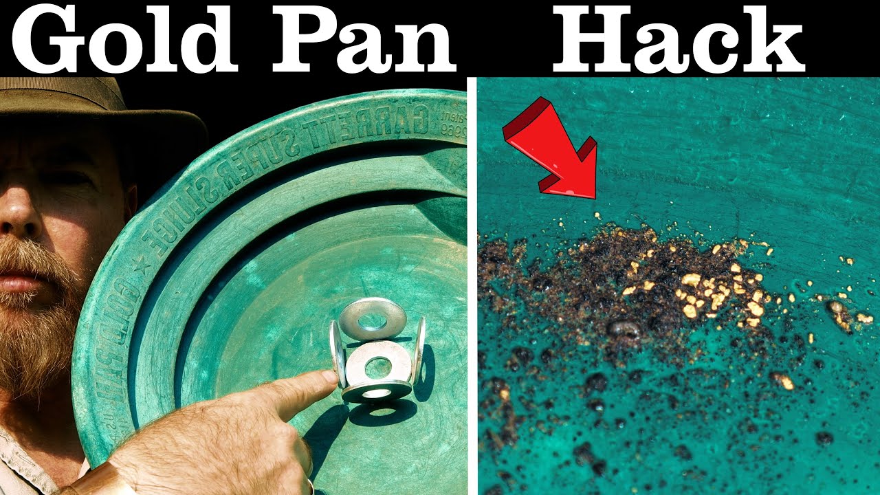 Gold Prospecting Hack: Find Gold with Washers and a Magnet!💰🔧 - YouTube