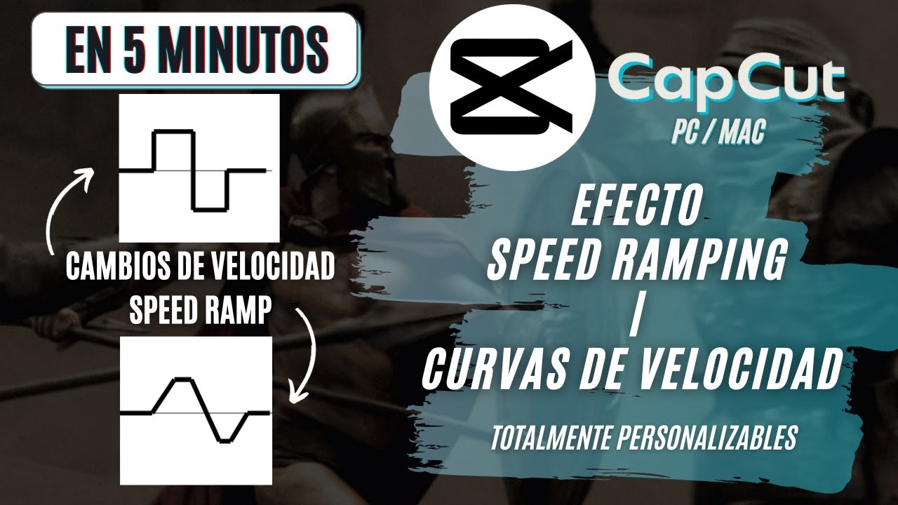 Cómo hacer SPEED RAMPING - CURVAS de VELOCIDAD | CapCut PC Tutorial - YouTube
