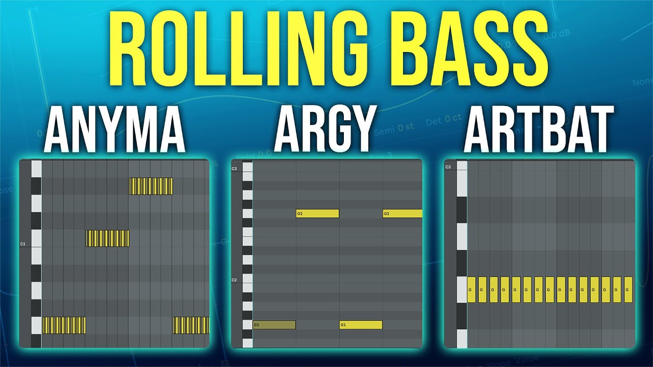How To Make Rolling Techno Basslines Like a Pro - YouTube