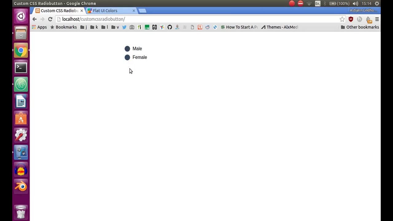 How To Make Custom Radio Buttons in CSS - YouTube
