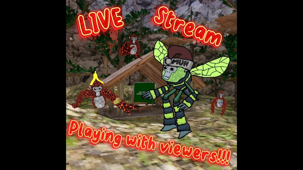 🔴Gorilla Tag LIVE Playing with VIEWERS!! Minigames, gamemodes and MUCH ...