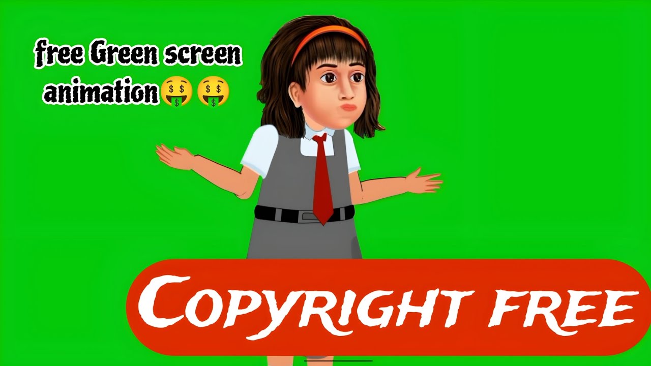 Green Screen Copyright Free Animation🤑 |MRK ANIMATION| - YouTube