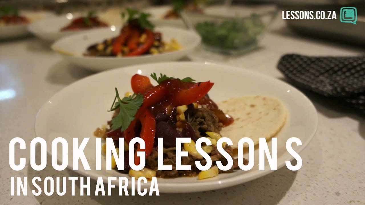 Cooking Lessons in South Africa lessons.co.za - YouTube