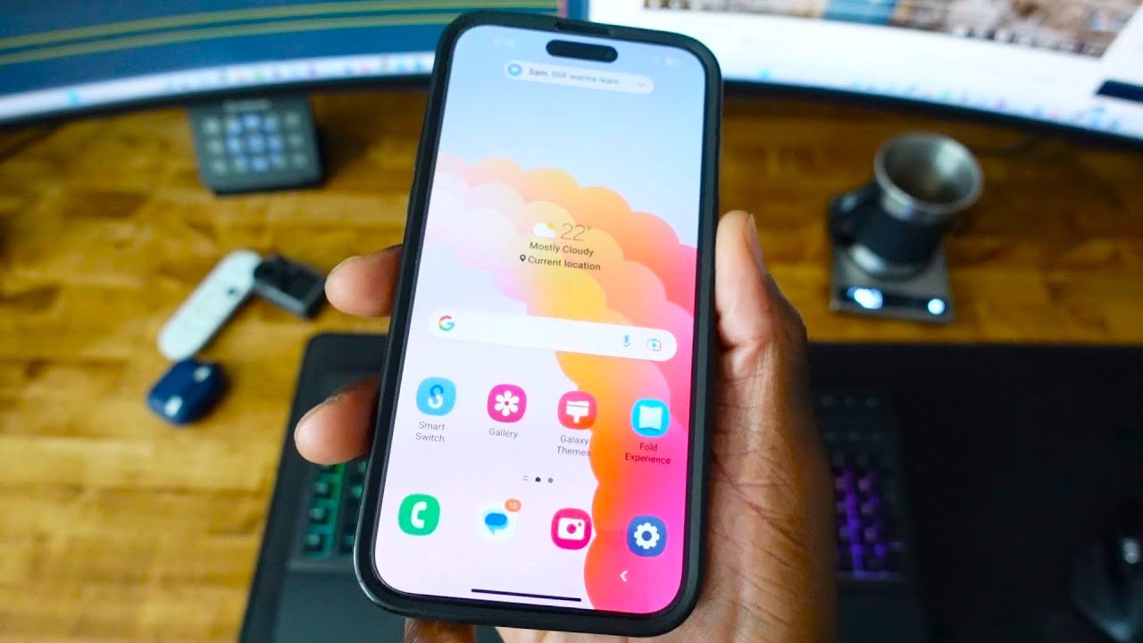 iPhone Hack – Turn your iPhone into a Samsung Galaxy Phone - YouTube