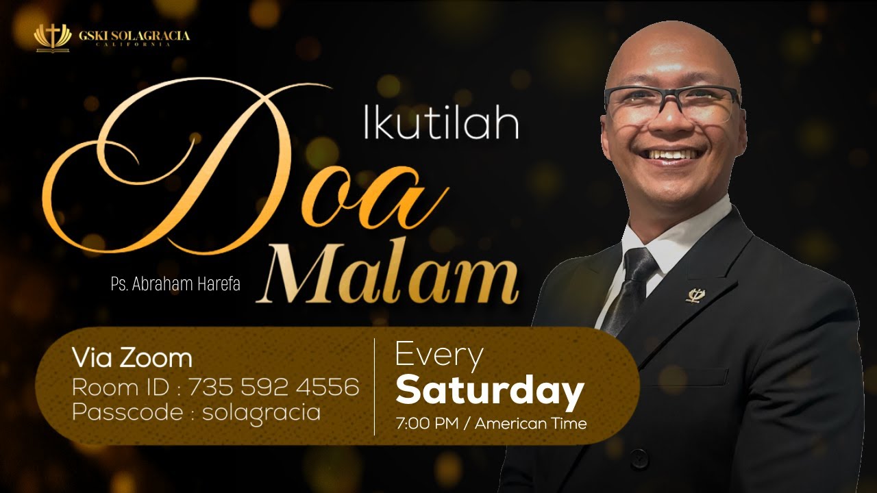 Doa Malam | Ps. Abraham Harefa | December 16' 2023 - YouTube