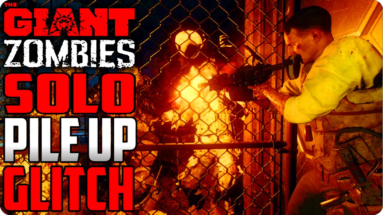 BO3 Zombie Glitches; The Giant Zombie Pile Up Glitch + Collect Drops ...
