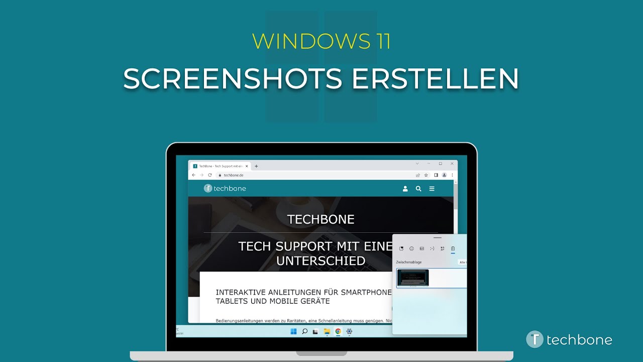 Screenshots erstellen [Windows 11] - YouTube
