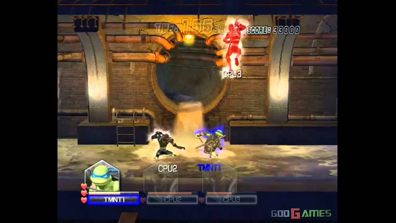 Teenage Mutant Ninja Turtles: Smash-Up - Gameplay Wii (Original Wii ...