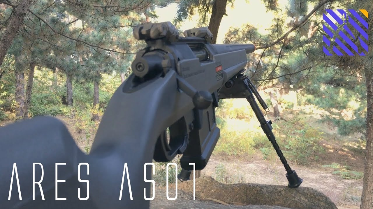 레고조립같은 옵션조합 아레스 AS01 스나이퍼건 리뷰 - YouTube
