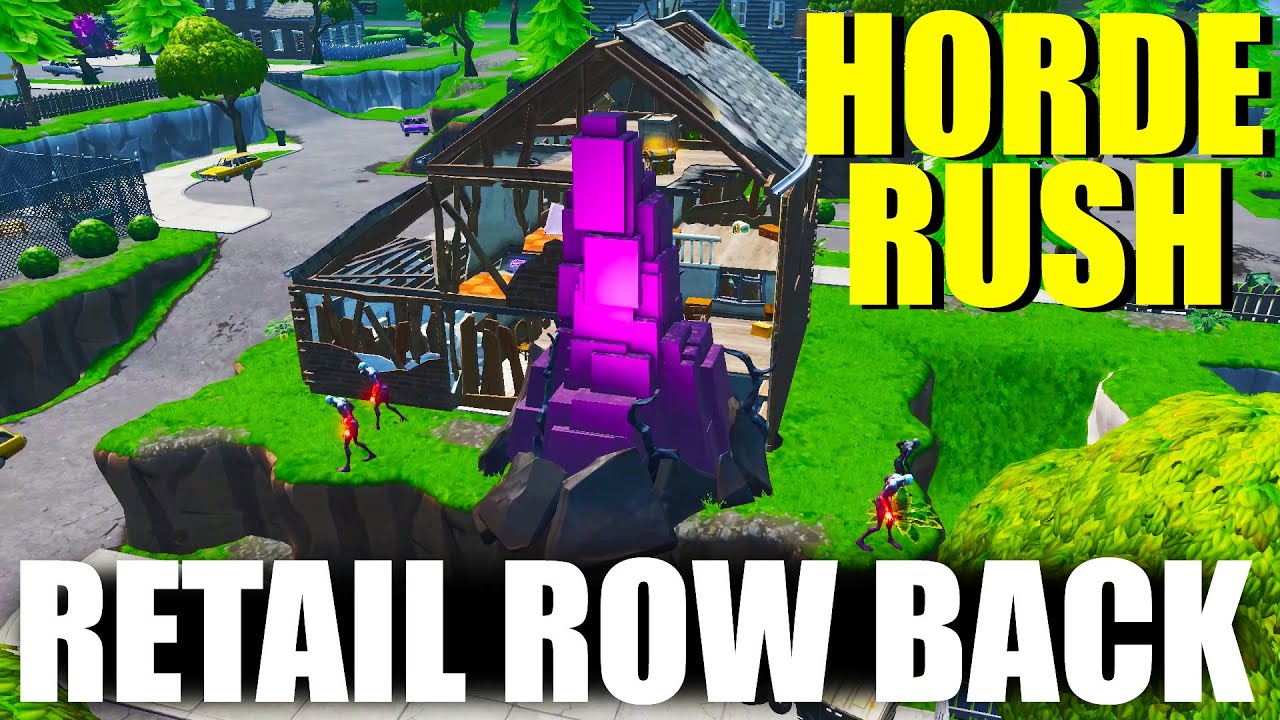 Retail Row BACK with Horde Rush (Zombies) | Content Update v10.10 ...