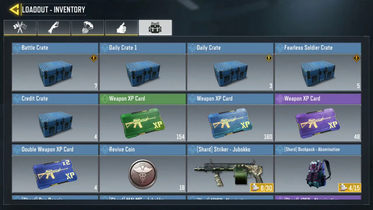 Call Of Duty Mobile Big Crate Opening... - YouTube