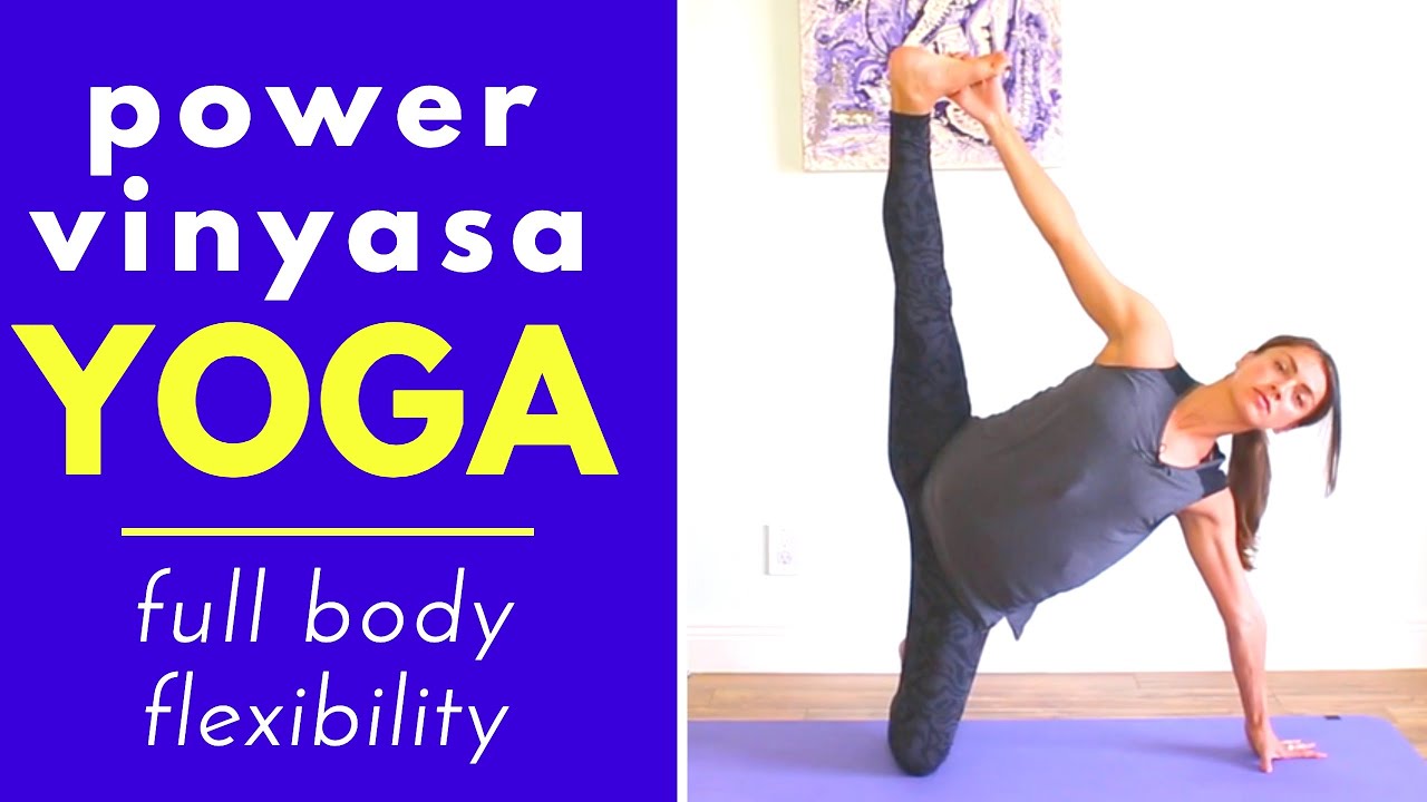 Tone And Stretch Power Yoga Workout Full Body Flow Gayatri Yoga Youtube